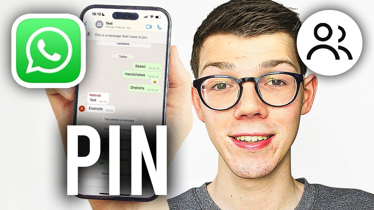 How To Pin Message On WhatsApp Group - Full Guide - YouTube