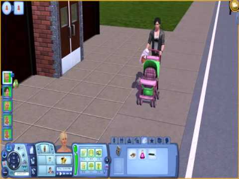 The Sims 3 Generations: Stroller Glitch - YouTube
