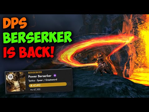The COOLEST and most BADASS Warrior Build! Greatsword/Spear Berserker ...