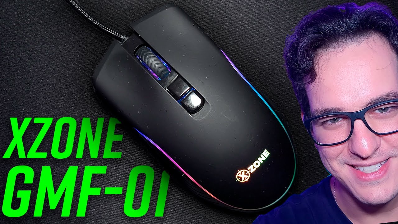 Review Mouse Gamer XZONE - GMF-01. Vale a pena? - YouTube