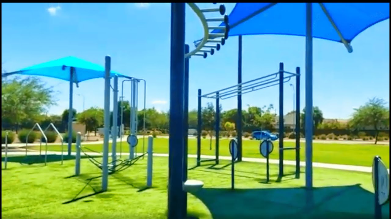 Coolest Outdoor Gym in Chandler @ Meadowbrook Park - YouTube
