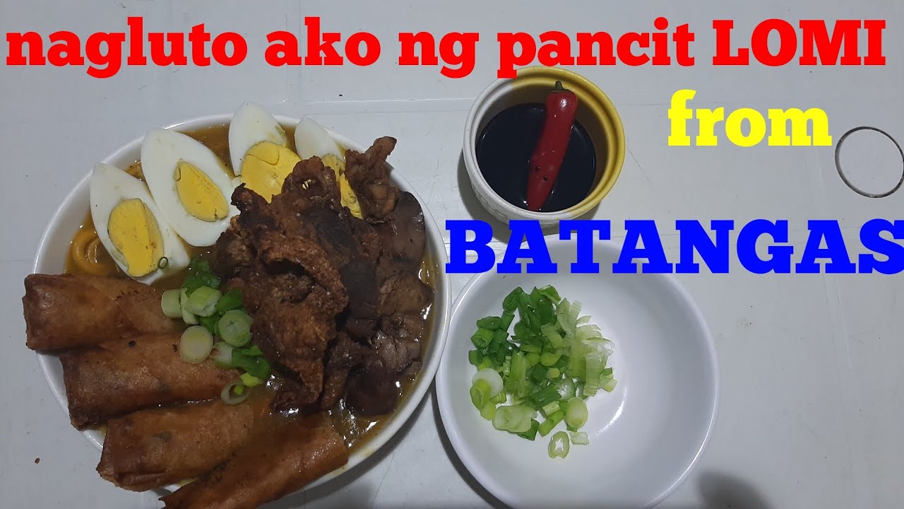 PANCIT LOMI NG BATANGAS nakarating sa RIYADH - YouTube