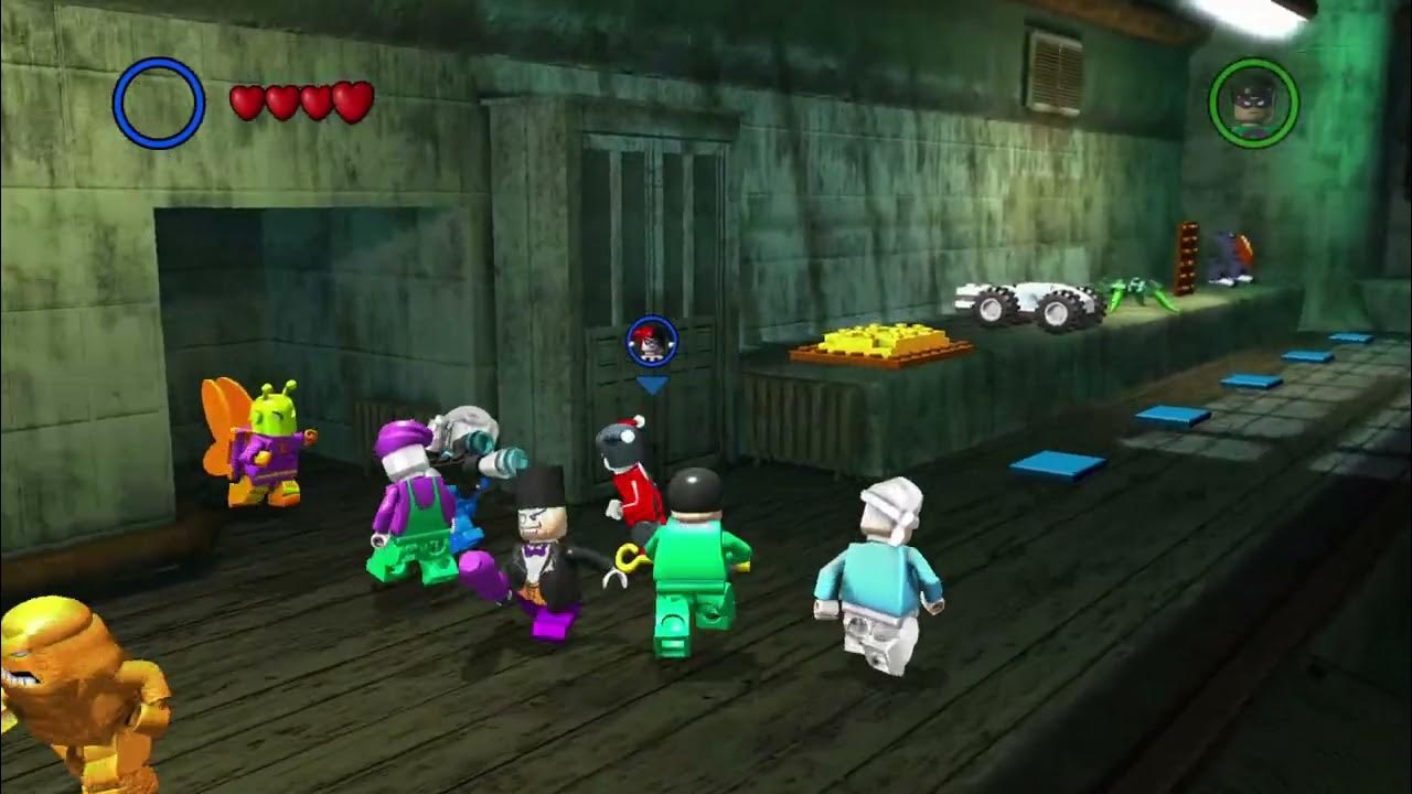 LEGO® Batman™: The Videogame - Свободная игра (Злодеи Э1Г1-2) - YouTube