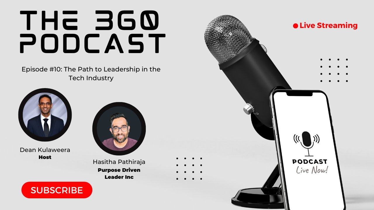 Episode 10: The Path to Leadership in the Tech Industry, with Hasitha Pathiraja - YouTube