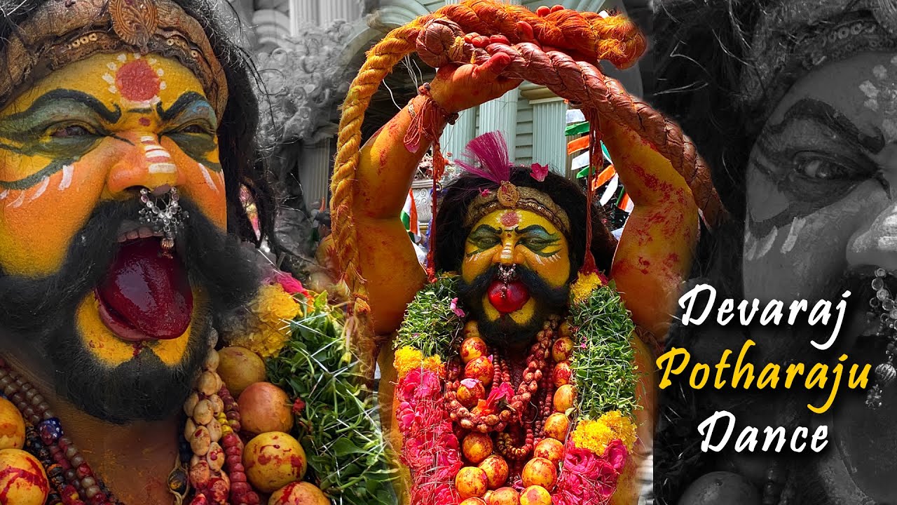 Potharaju Dance 2021 | Devaraj Potharaju Dance at Bonalu 2021 ...