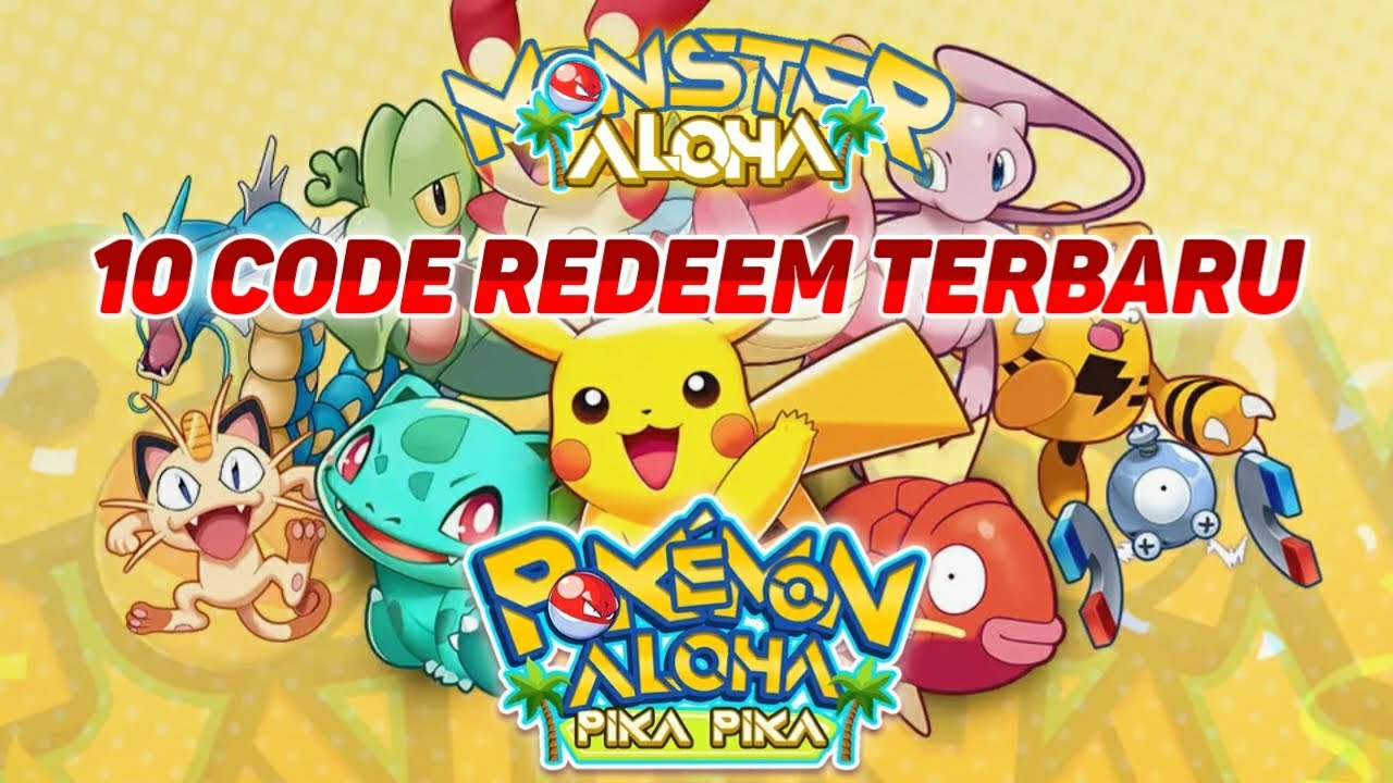 NEW 10 CODE REDEEM | Buruan Tukar Sebelum Expired | PAPP Monster Aloha ...