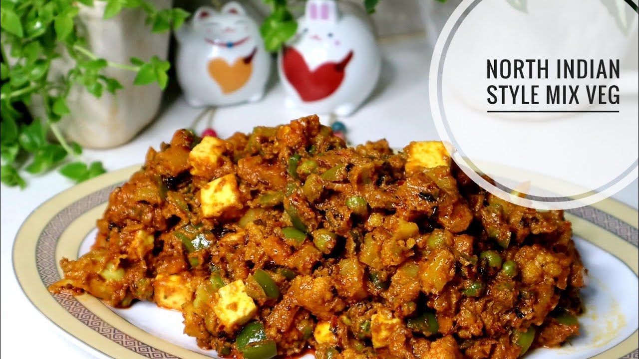 How to make Mix veg Subzi | North Indian Restaurant Style mix vegetable ...