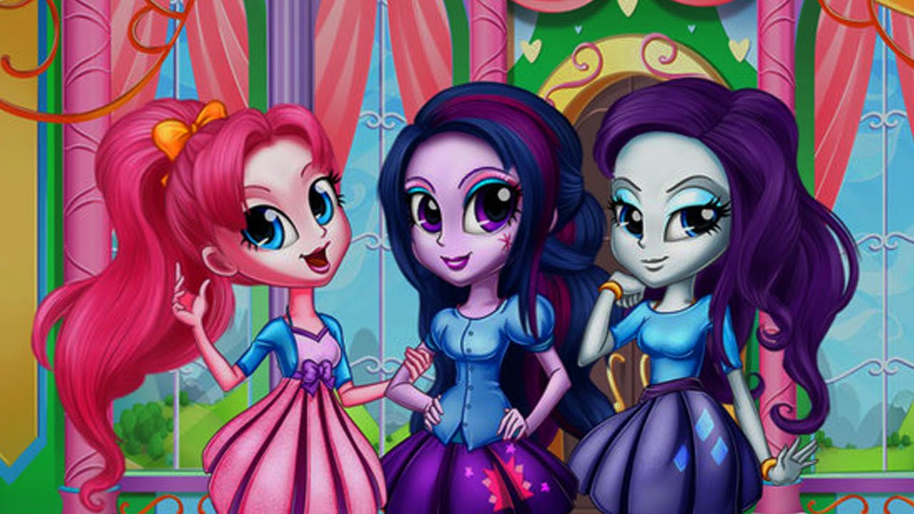 My Little Pony Equestria Girls - Canterlot Girls Real Makeover (NEW ...