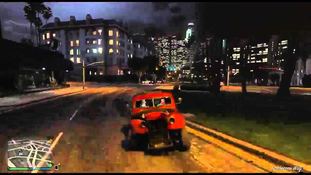 GTA V PC - Santa's Sleigh - YouTube