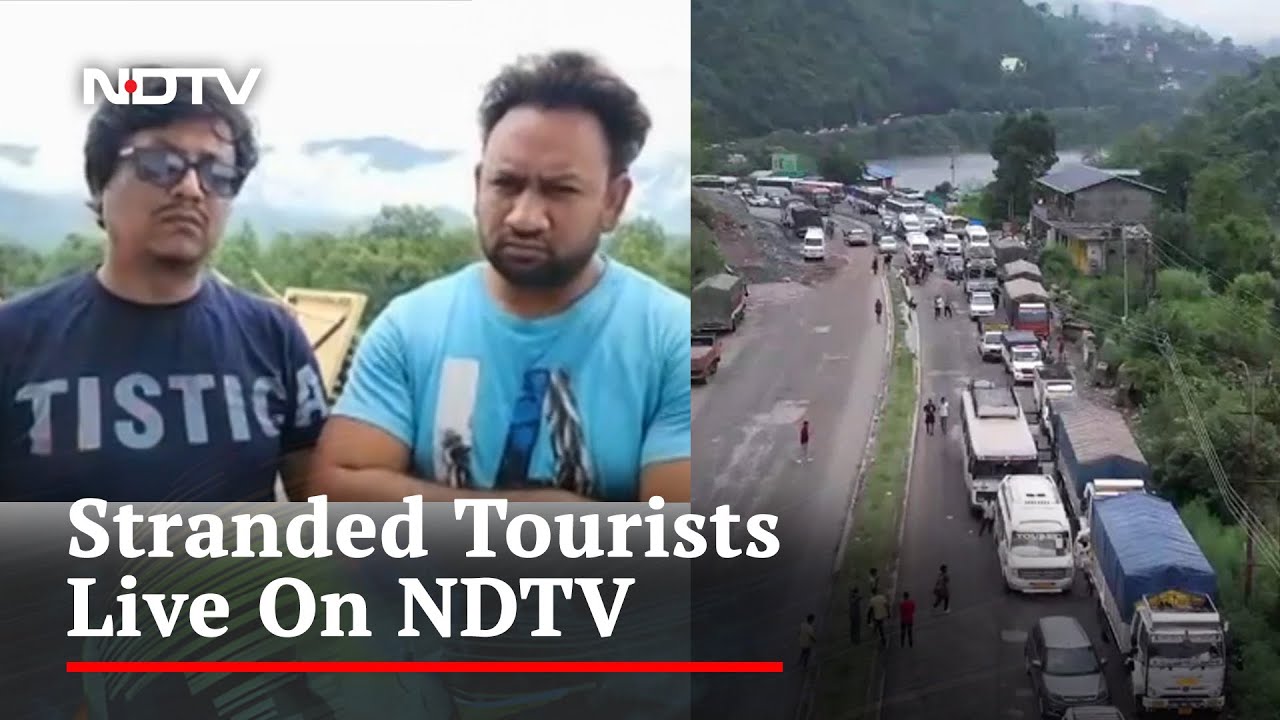 Himachal Landslide Nightmare For 200 Tourists: 15-km Jam, No Hotel ...
