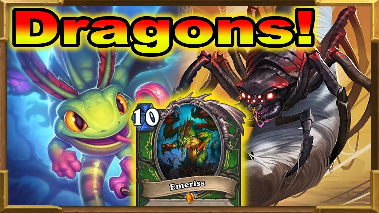 Hearthstone: Huge Minions OTK Dragons Hunter With Emeriss | The Most ...