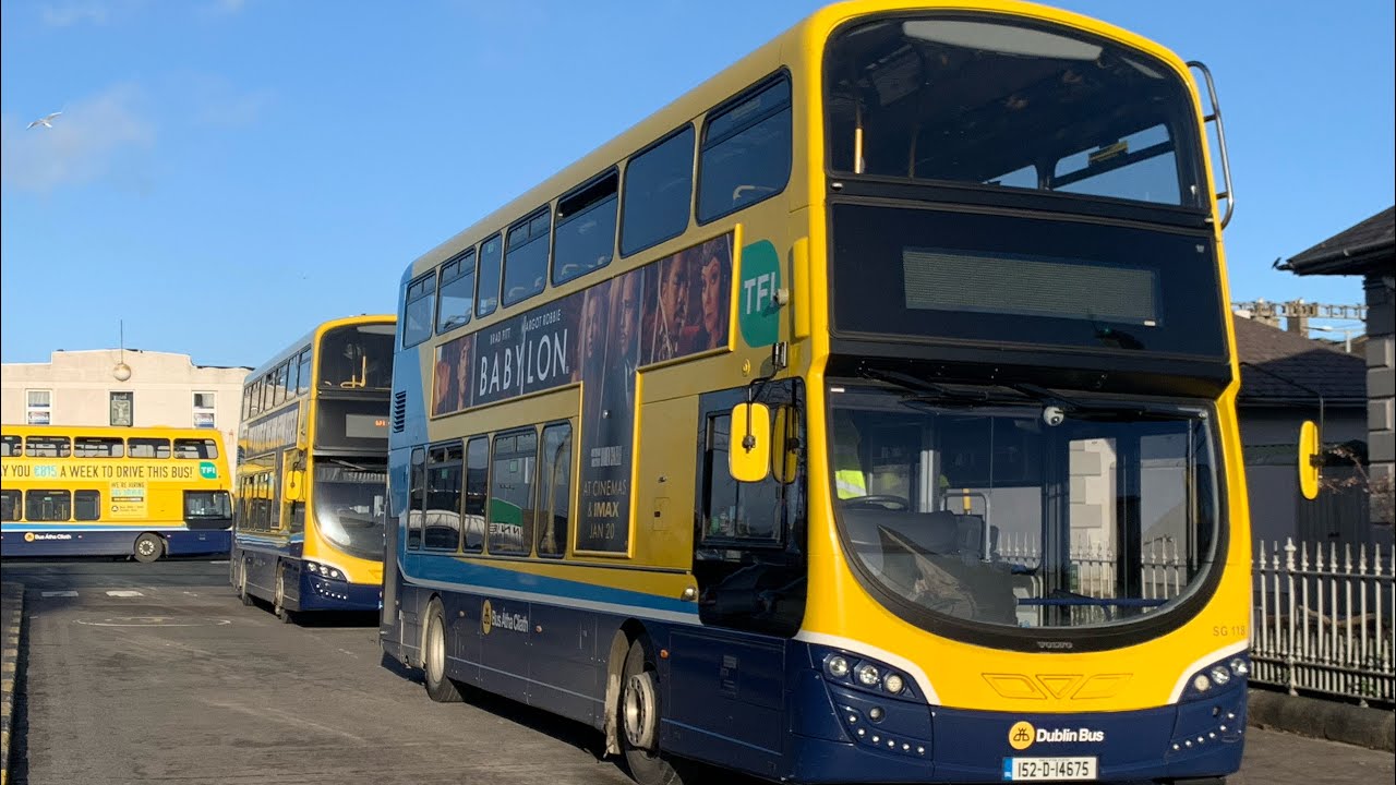 Route Visual | Ride Onboard Dublin Bus Wright Gemini 3(SG494 ...