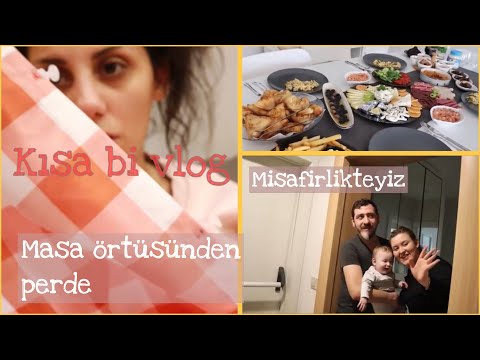 Busemih Home'da Pazar Kahvaltısı |Makinasız Perde Diktim!Şaka Değil!!