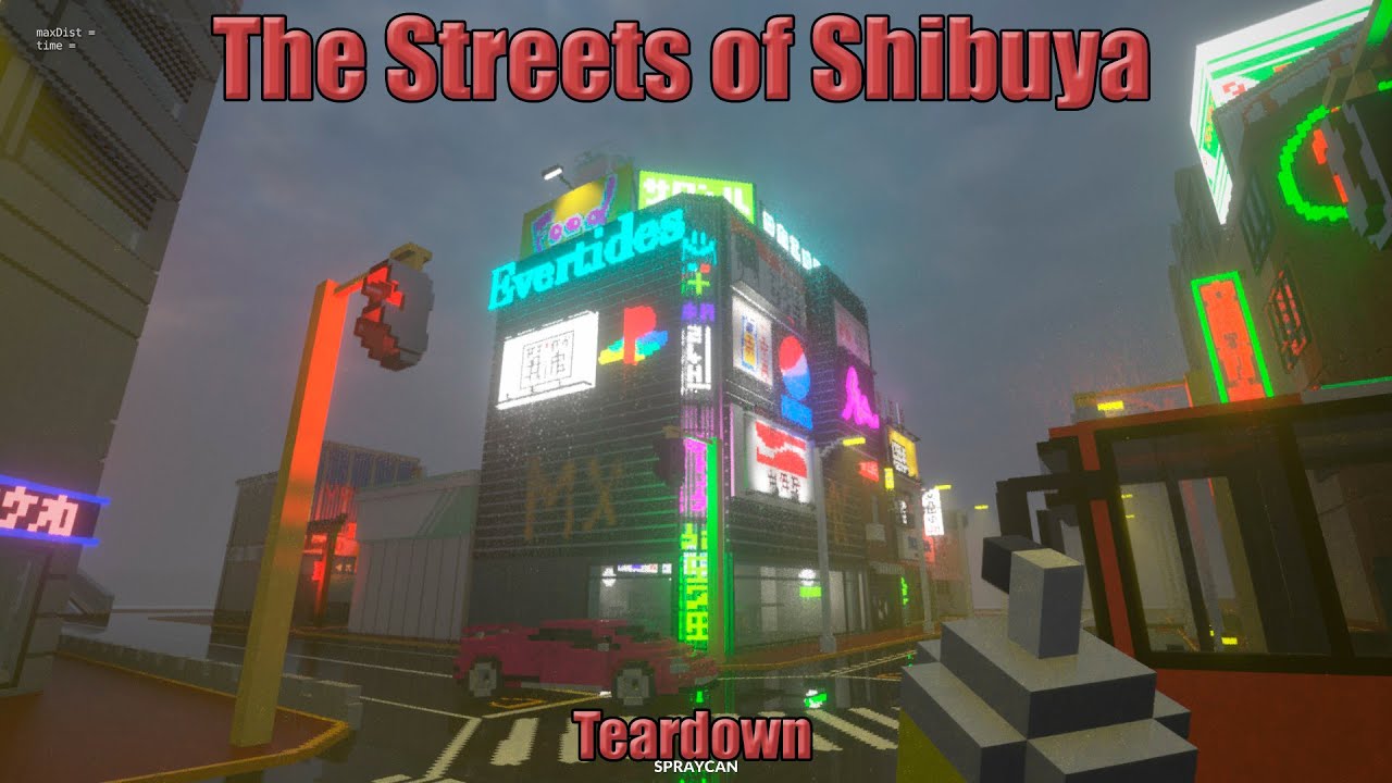 The Streets of Shibuya (Teardown) - YouTube