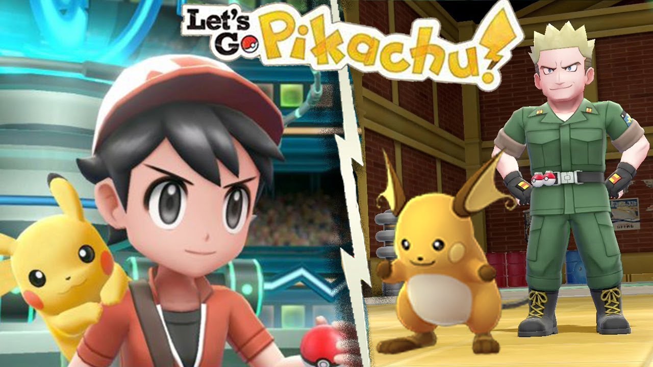 EASILY MASTER THE KANTO GYM LEADERS for Pokemon Let's Go Pikachu Eevee ...