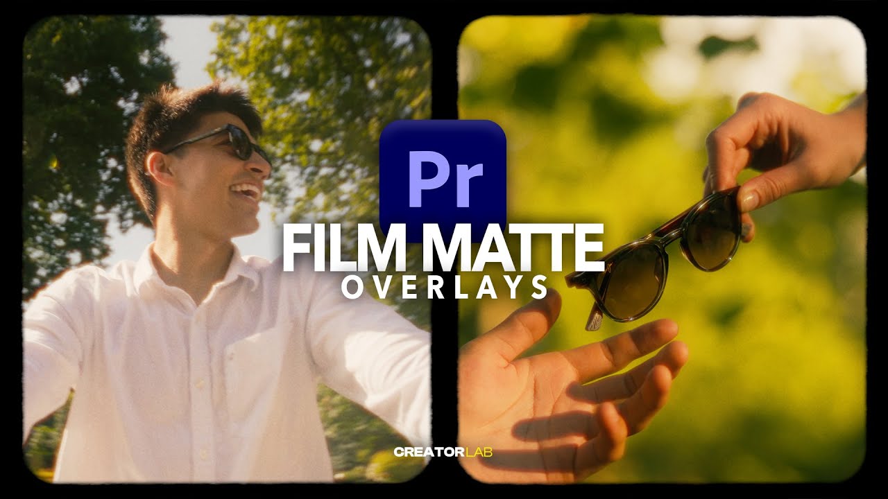 How To Create a Film Matte Overlay in 5 Easy Steps | Adobe Premiere Pro ...