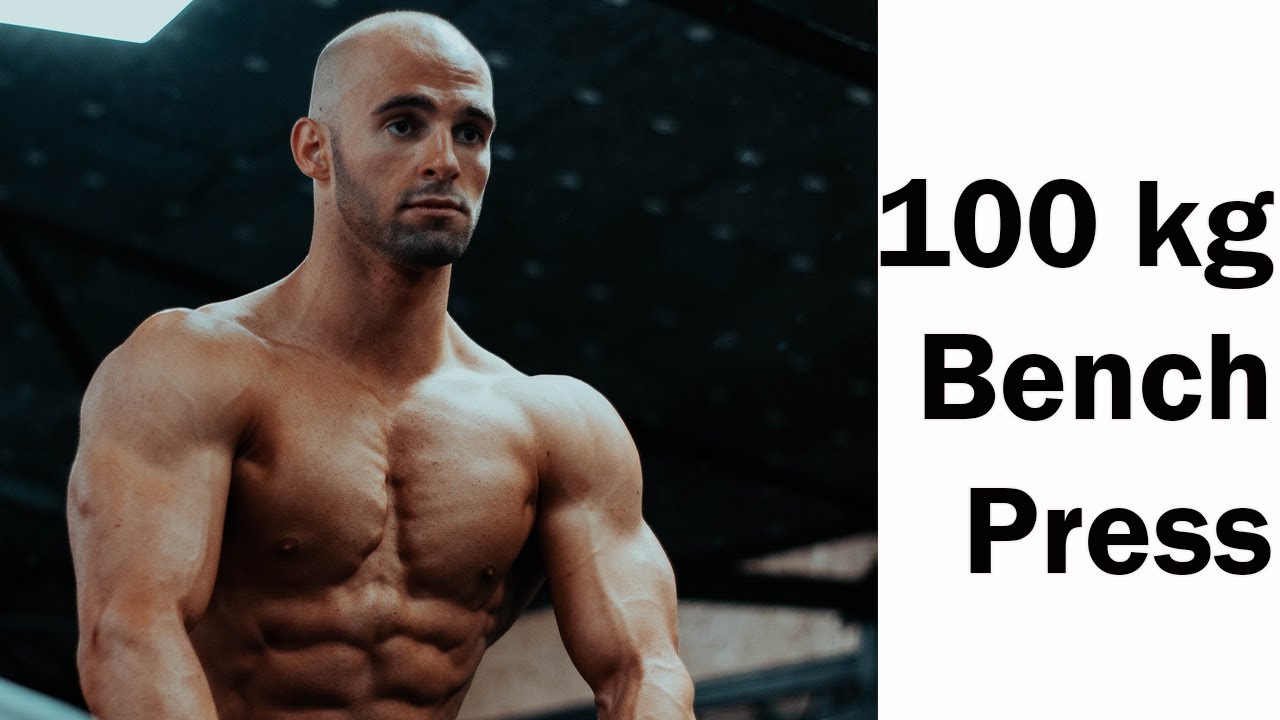 100 kg Bench Press max reps - YouTube
