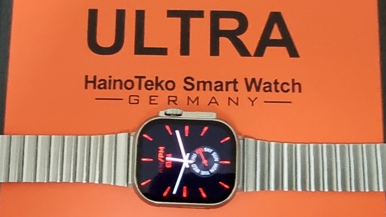 Haino Teko T94 Ultra Max Smart Watch -4Straps Clone -2.1-inch HD screen ...