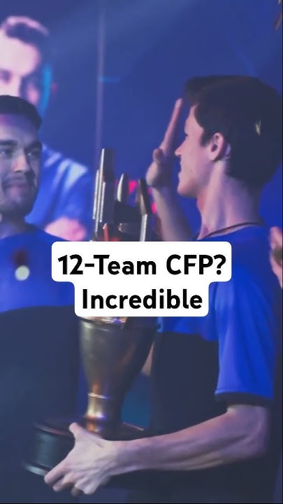 How Will The 12 Team Cfp Work Breakingnews Shortvideo News Youtube