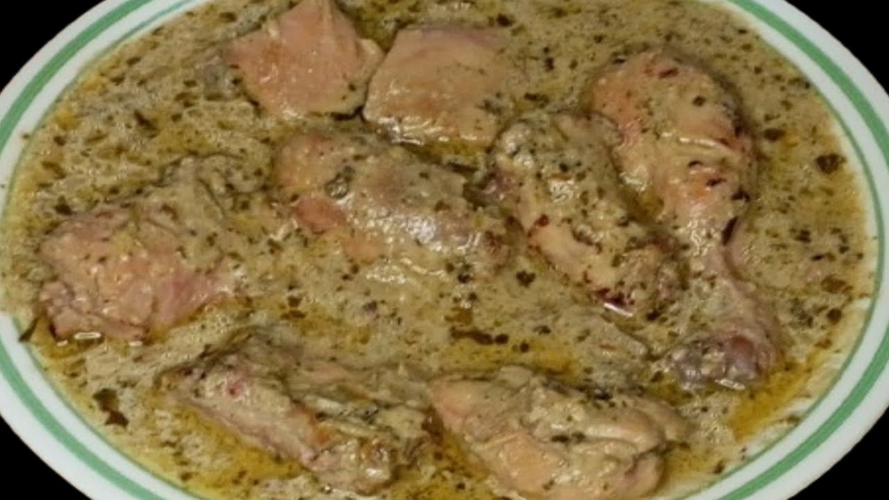 Afghani Chicken Curry | Restaurant Style Afghani White Chicken Gravy ...