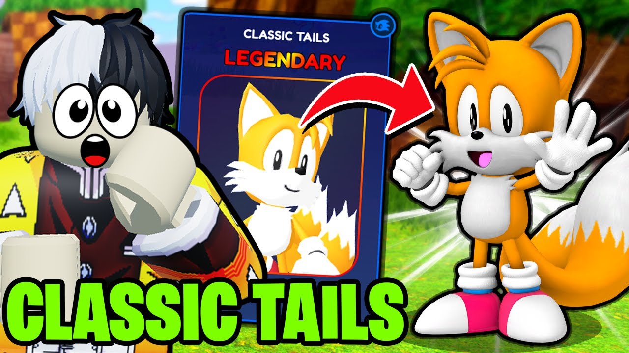 ODBLOKOWAŁEM SKIN CLASSIC TAILS w SONIC SPEED SIMULATOR (ROBLOX) - YouTube