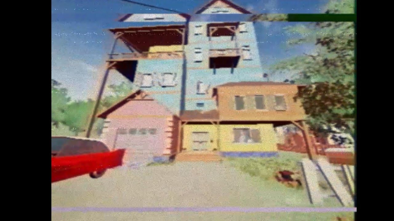 Hello neighbor alpha 1 cursed video - YouTube