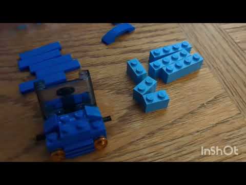 How to make modern blue Lego car 3! - YouTube