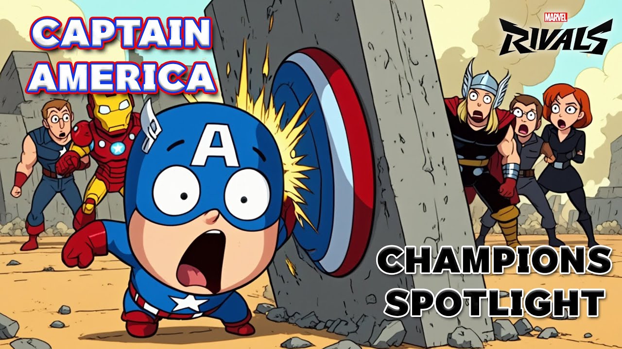 Marvel Rivals – Captain America Spotlight | Freedom Charge & Shield ...