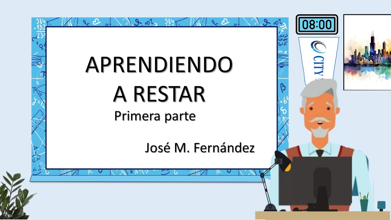 Aprendiendo a restar. Primera parte - YouTube