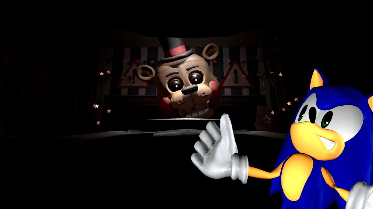 SONIC PLAYS: FNAF Help Wanted Night 3 (FNAF 2) - YouTube