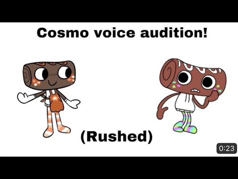 COSMO VOICE ACTING AUDITION (RUSHED) @DandysWorld_SisAndBro - YouTube