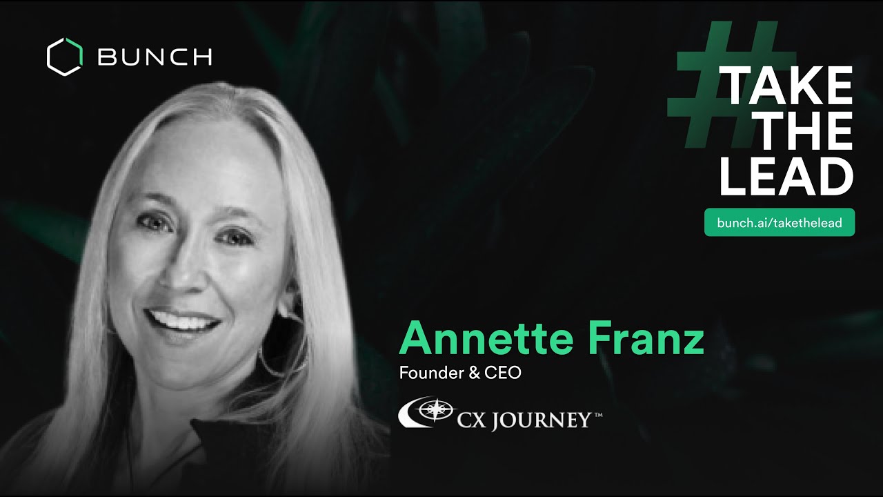 Annette Franz, Founder & CEO of CX Journey | Take the Lead Interview ...