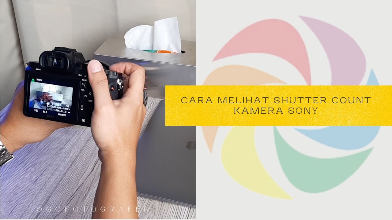 Tutorial Sony Mirrorless : Cara Melihat Shutter Count Kamera Sony - YouTube