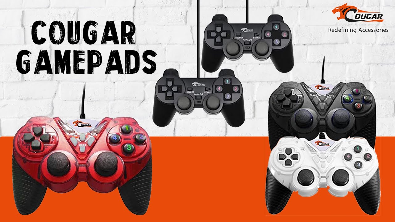 COUGAR gamepads controllers for pc | USB double and single viberation ...