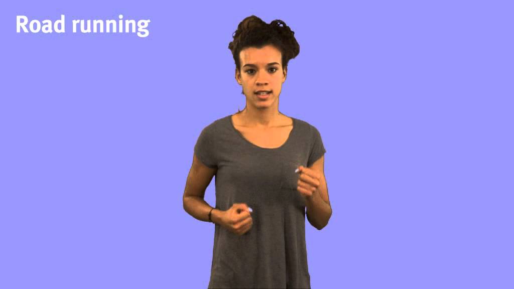 NDCS - BSL for Road running - YouTube