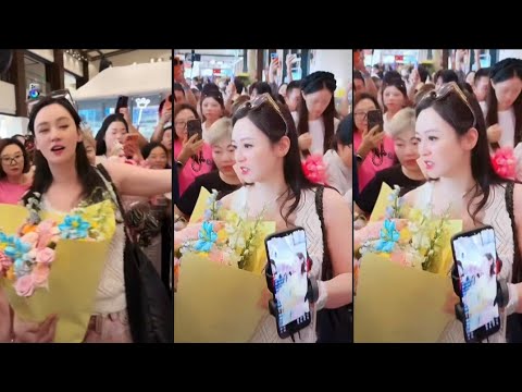 Thousands of Fans Mob Tang Yi’s Arrival! Insane Welcome Crowd 🤯🔥