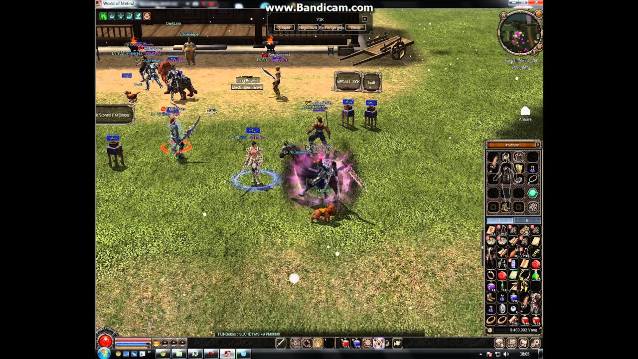 Let's Play World of Metin2 : The first PvP - YouTube