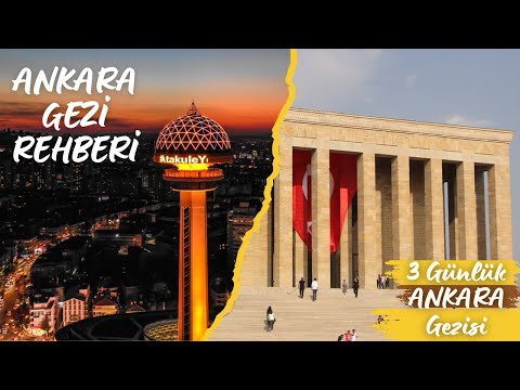 ANKARA ŞEHİR MERKEZİN`DE GEZİLECEK YERLER #ankara
