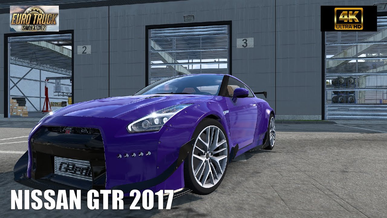 NISSAN GTR 2017 || DOWNLOAD & INSTALL || ETS2 V1.46 - YouTube