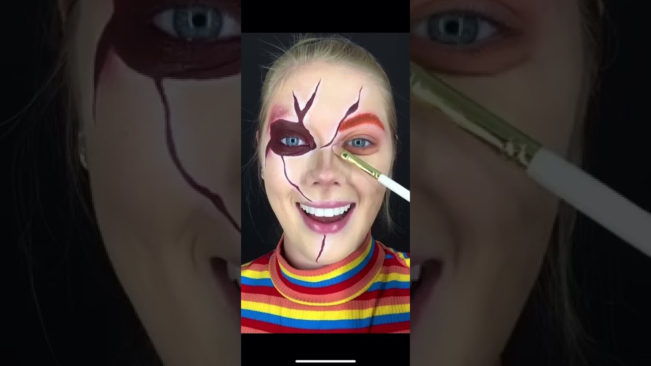 CHUCKY DOLL SFX Makeup Transformation - YouTube
