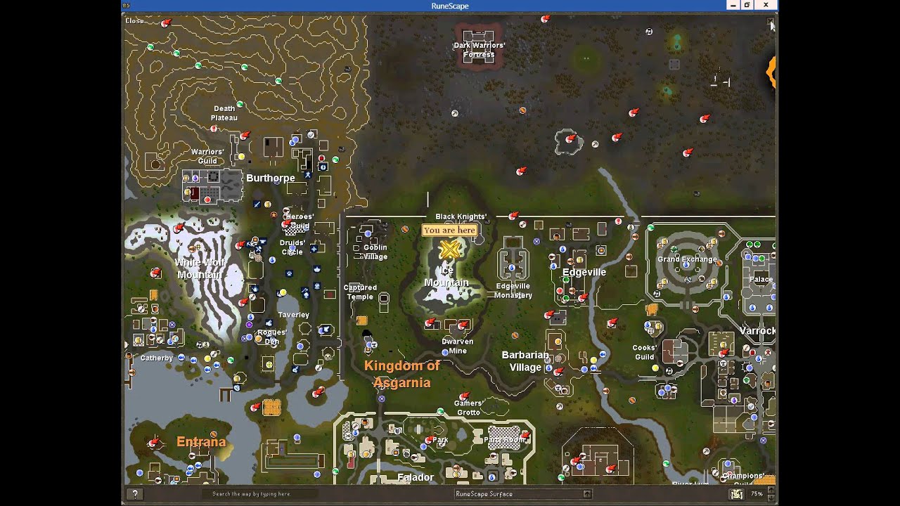 RS Ice mountain Oracle head-wobble glitch - YouTube