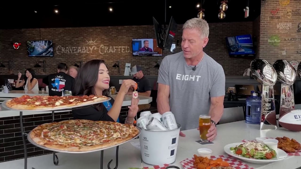 Jen Tobias-Struski throws rapid fire questions with Troy Aikman | SA ...