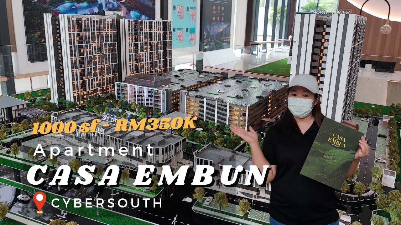 Casa Embun Cybersouth 😍1000sf only RM350K?!! Price like Prima home ...