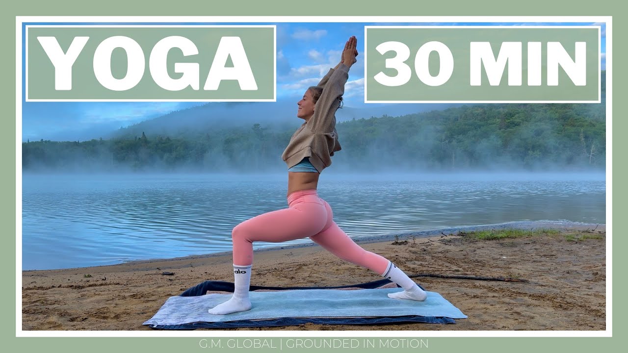 30 MINUTE | Feel Good Morning Vinyasa Yoga Flow (G.M. GLOBAL) - YouTube