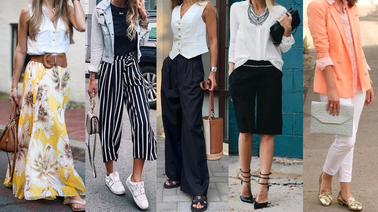 ATUENDOS y COMBINACIONES de ROPA en TENDENCIA de MODA 2024 PRIMAVERA ...