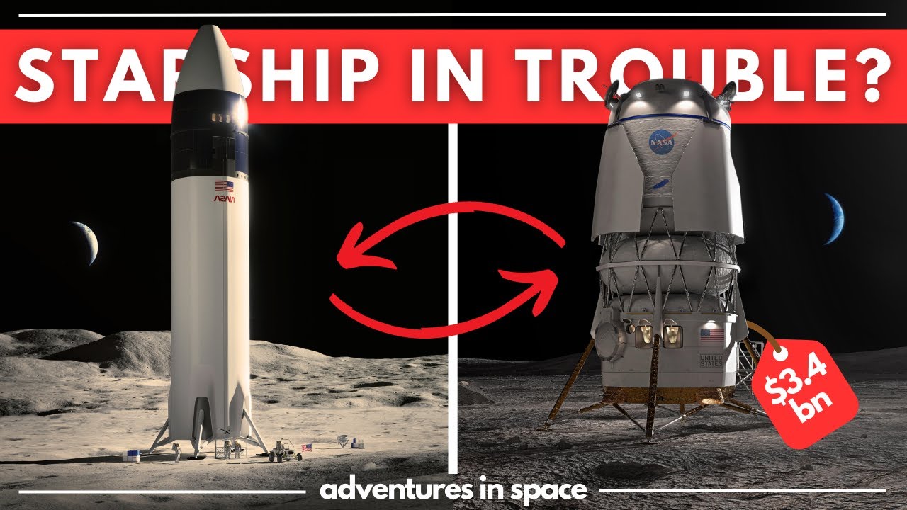 SpaceX's Unrivaled Starship Lost to Blue Origin's Lunar Lander - YouTube