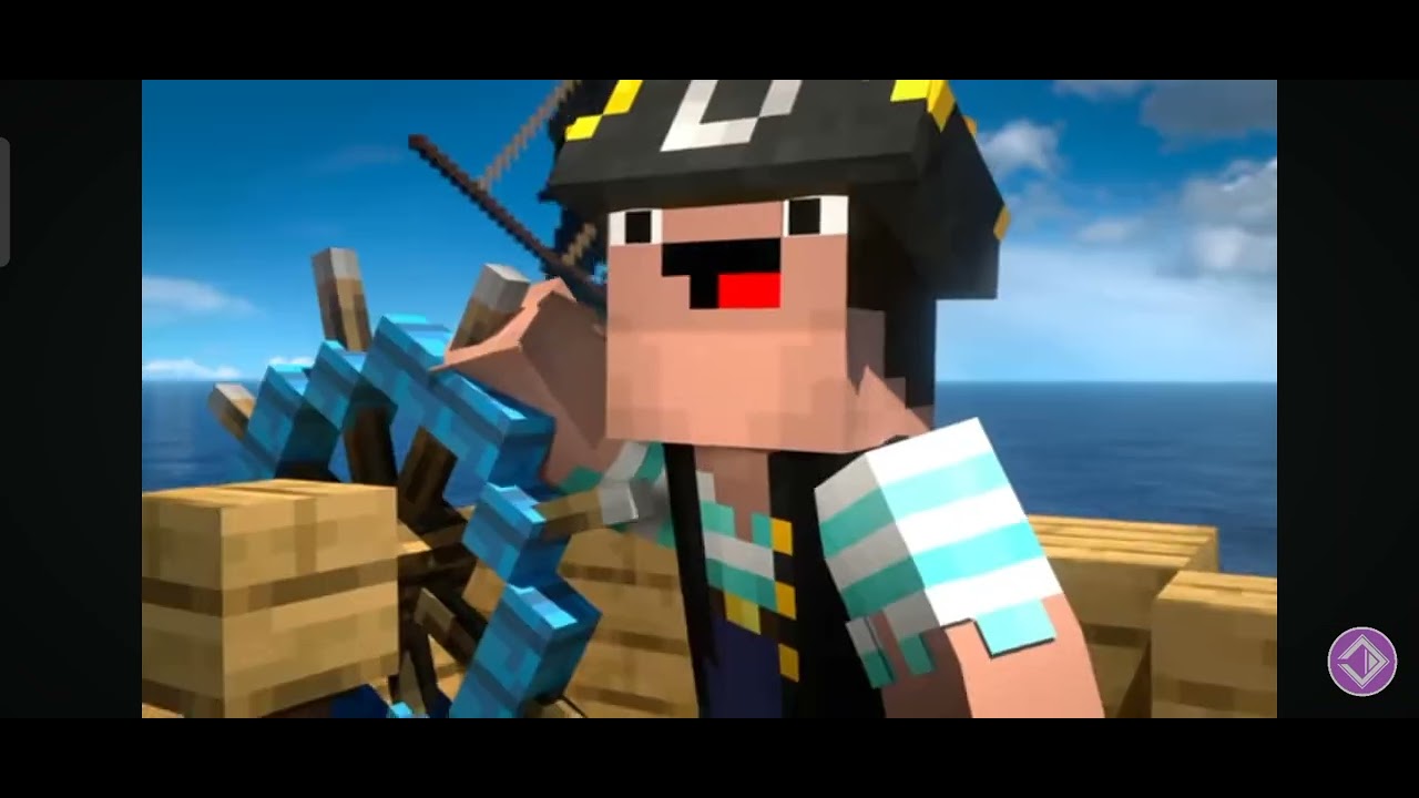 Minecraft movie noob versus pirate ship 🚢⚓ - YouTube