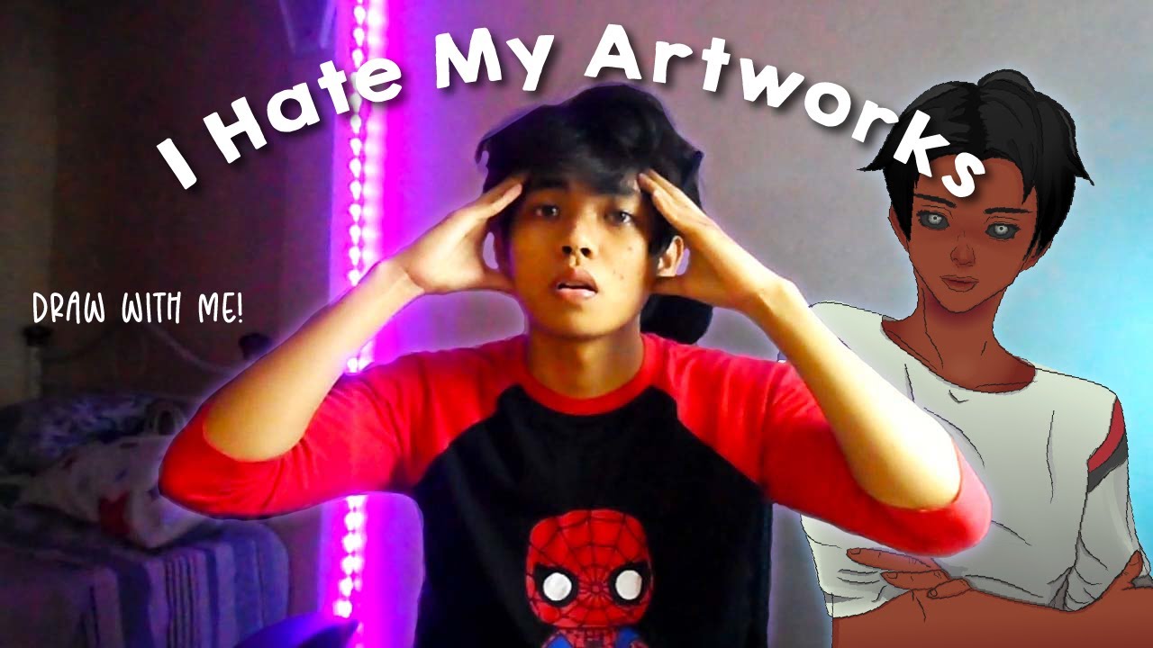 How I Overcome My Art Insecurities | DRAW WITH ME - YouTube