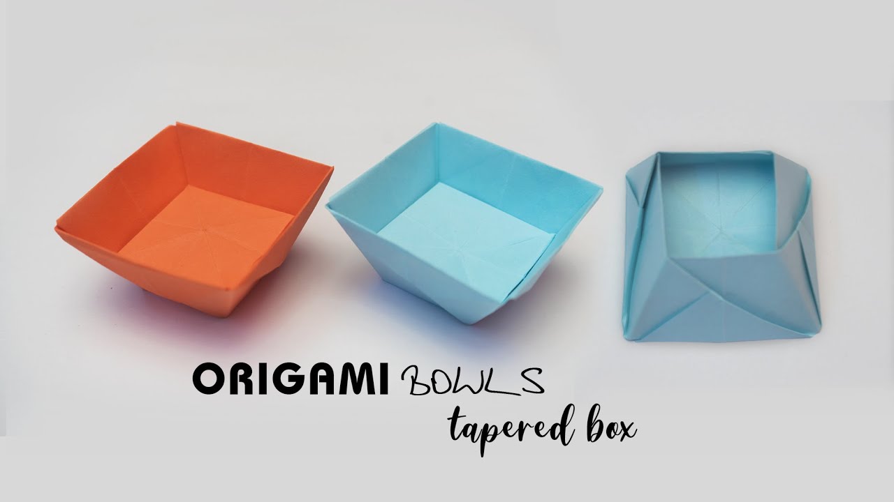 Tutorial Box - Paper Crafts - Crafts Basics Easy Way To Make An Origami ...