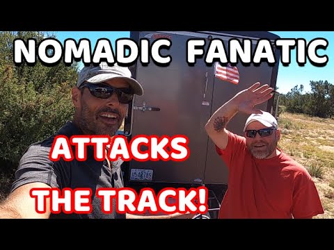 Nomadic Fanatic attacks the track | Homestead Vlog - YouTube
